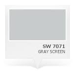 SW Gray Screen Paint Chip – Homes built by Point Arbor, Inc.